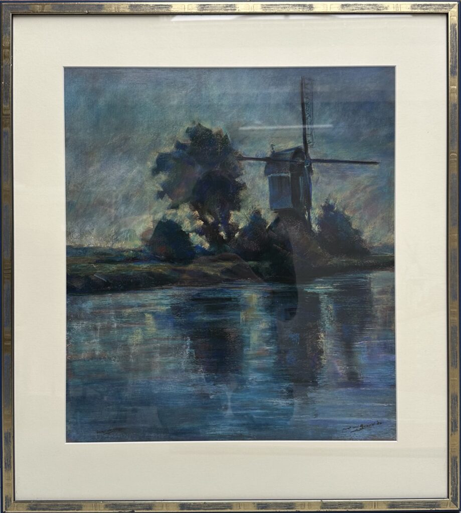 Mill by the water, 1968 - Kokky Art